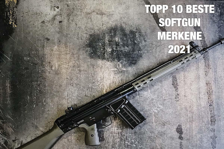 Beste softgun merkene 2026 – Game-On.no