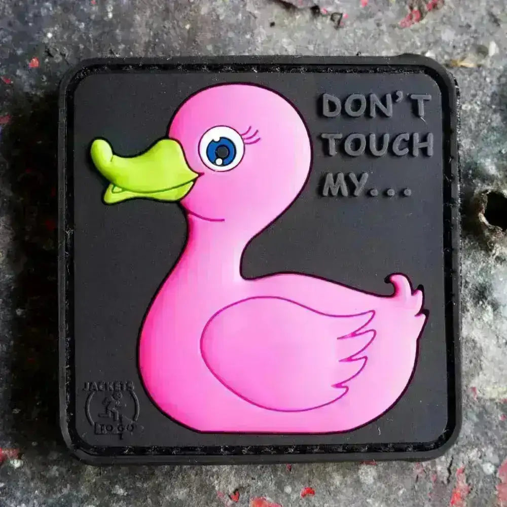 Patch - Tactical Rubber Duck - Pink – Game-On.no